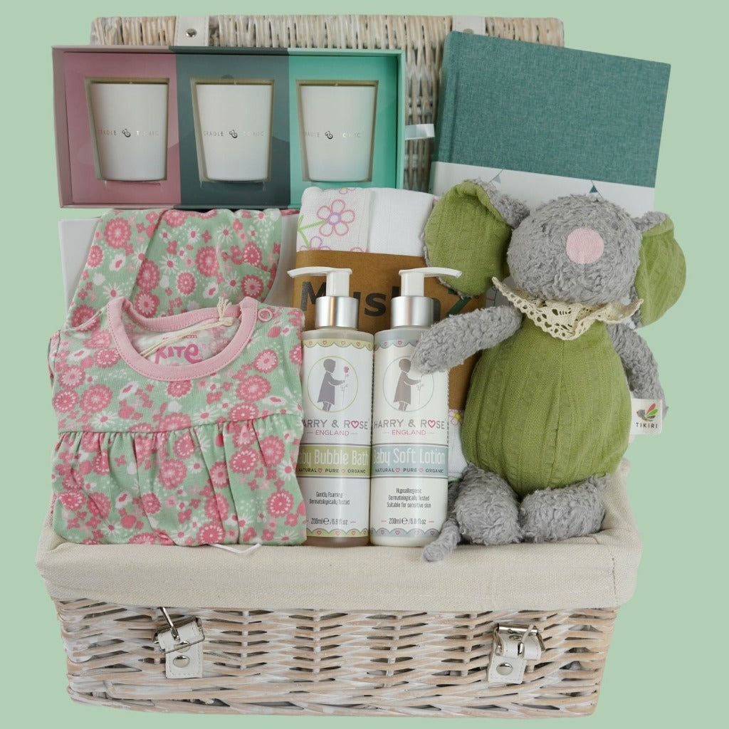 Organic Baby Girl Hamper, Organic Baby Toiletries, Organic Baby Soft M ...